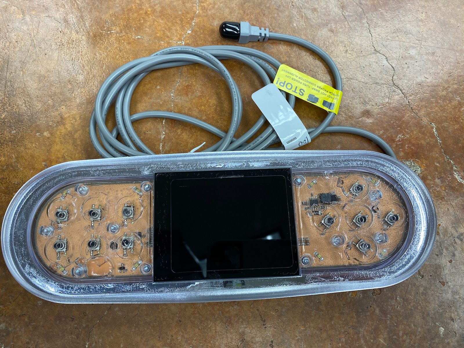 Hot Tub Parts - 650-0795 Marquis Control Panel - new replacement for ...